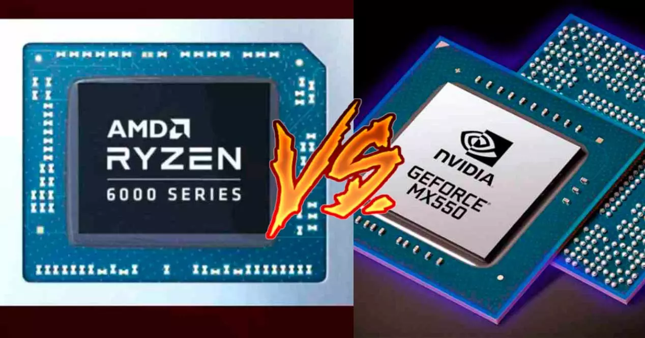 Does AMD outperform NVIDIA in cheap laptops?: MX 550 vs Ryzen 6000