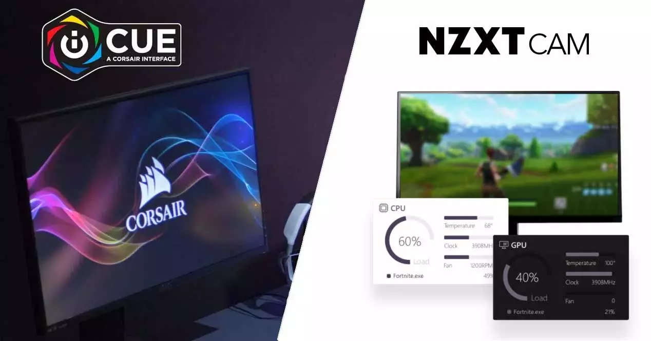 Comparison Corsair iCUE vs NZXT Cam, which is better?