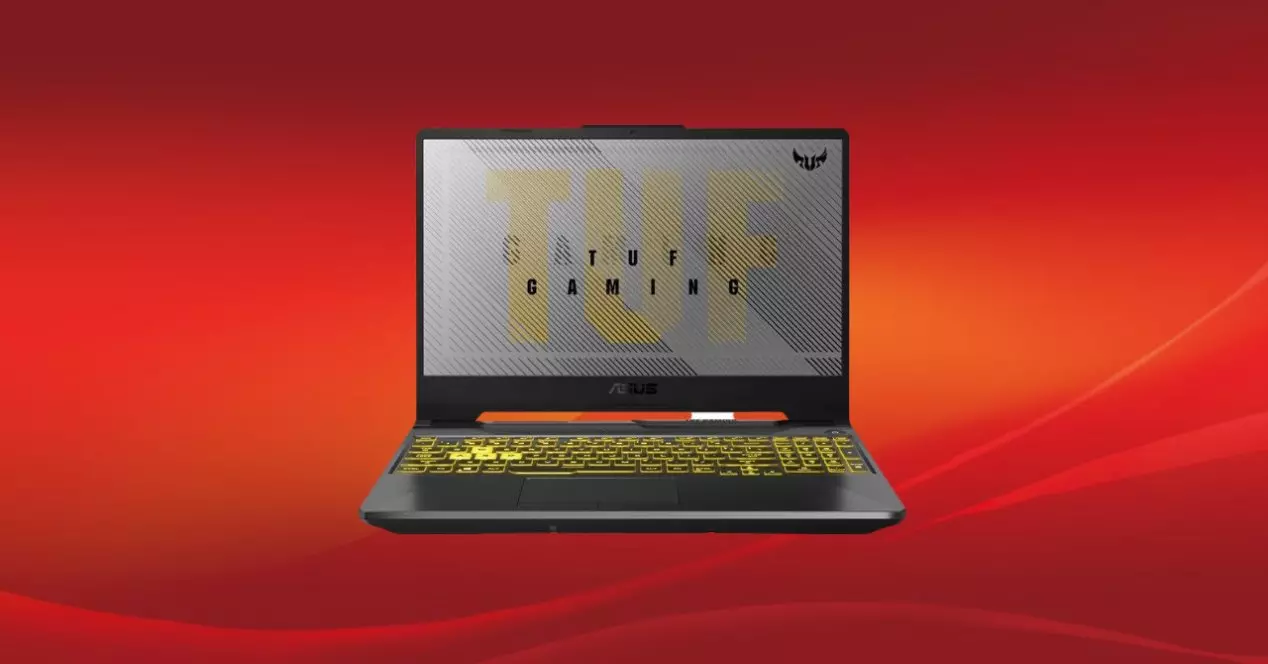 ASUS TUF Gaming F15 Laptop mit einer RTX 3050 Ti im Angebot